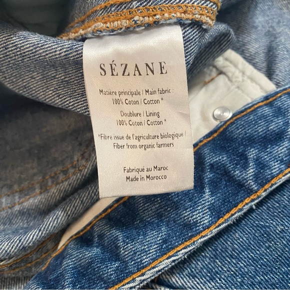 Sezane | Jeans | Sezane Brut Sexy Blue Denim Jeans | Poshmark